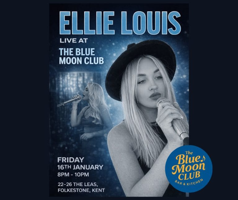 Jack Marshall live at The Blue Moon Club - Folkestone Music Town